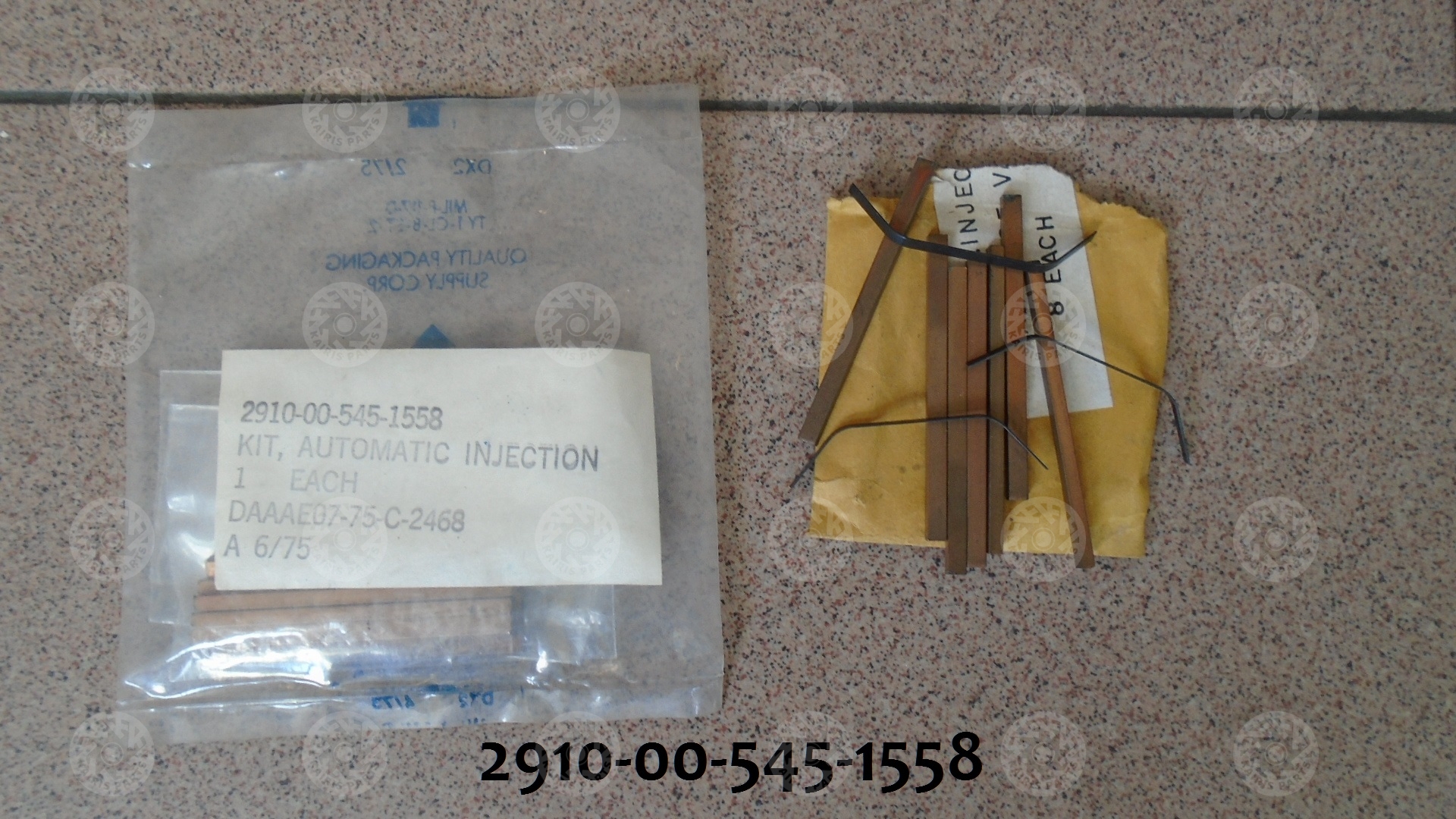 PARTS KIT,AUTOMATIC NSN: 2910-00-545-1558 - Kairis military parts