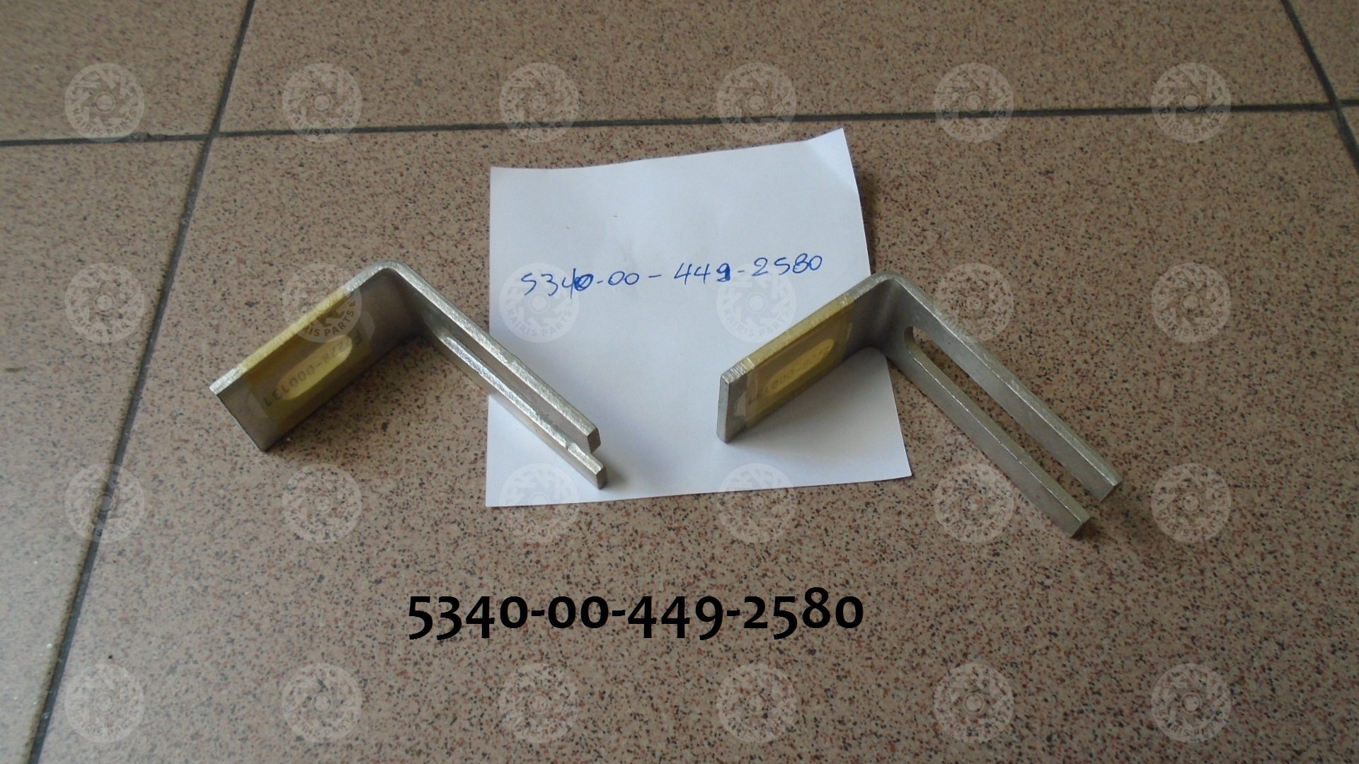 BRACKET,ANGLE NSN: 5340-00-449-2580 - Kairis military parts